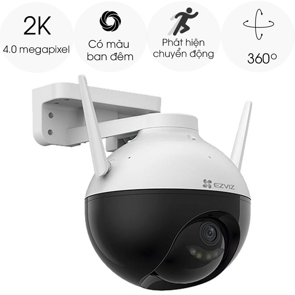 Camera Ezviz CS-C8W 4.0MP - Có màu ban đêm, Full chức năng