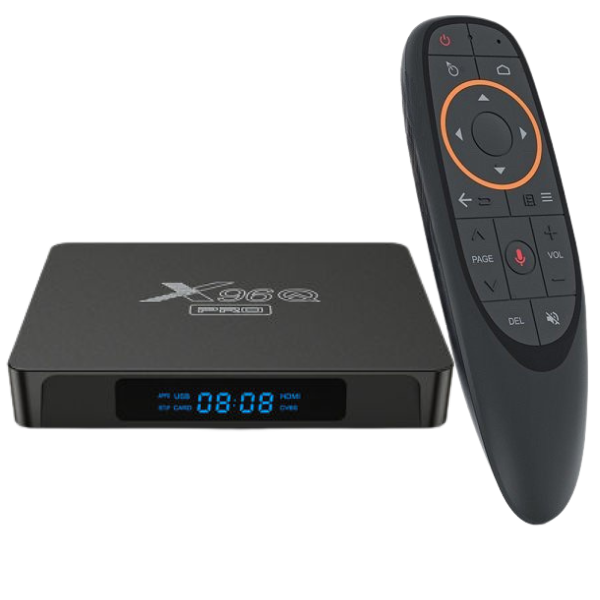 Combo X96Q Android 10 Và Remote Tim Kiếm Giọng Nói