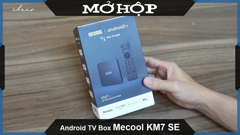 Android TV Box Mecool KM7 SE Chính Chủ Bản Quyền Google